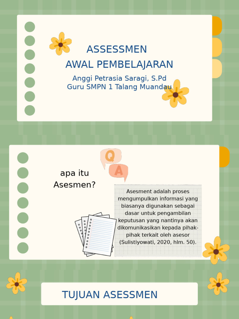 Anggi Assemen | PDF