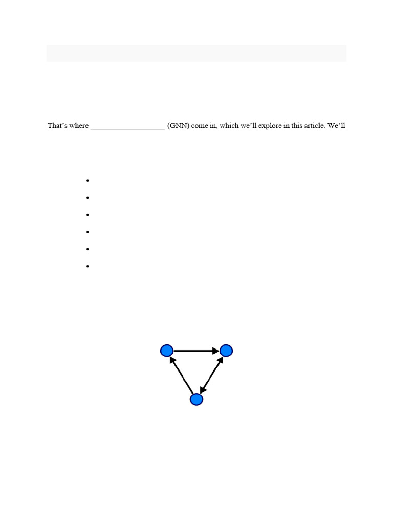 Implementation and Understanding of Graph Neural Networks | PDF