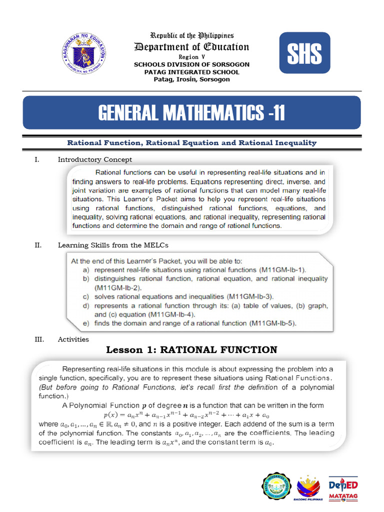 LESSON-1-Gen-Math | PDF
