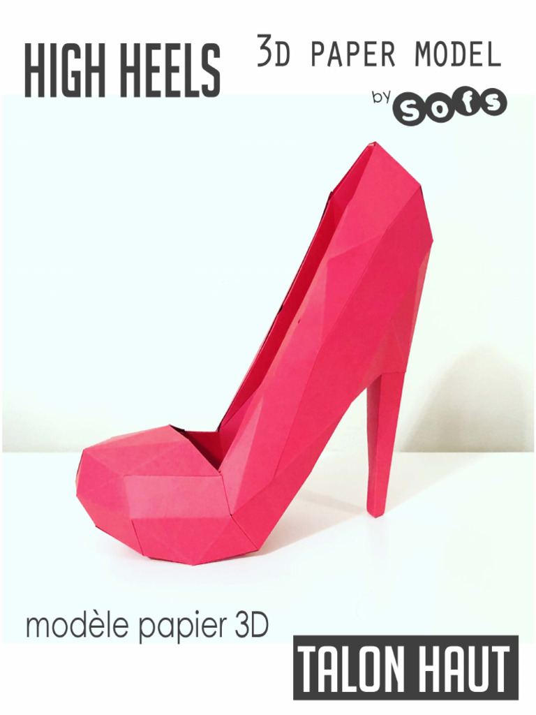 High Heel 3dpapercraft | PDF