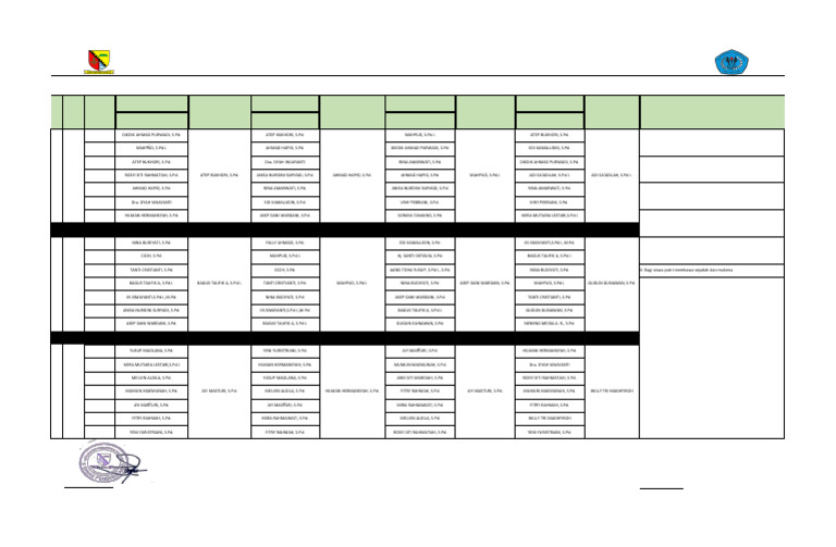 Jadwal Shalat Dzuhur | PDF