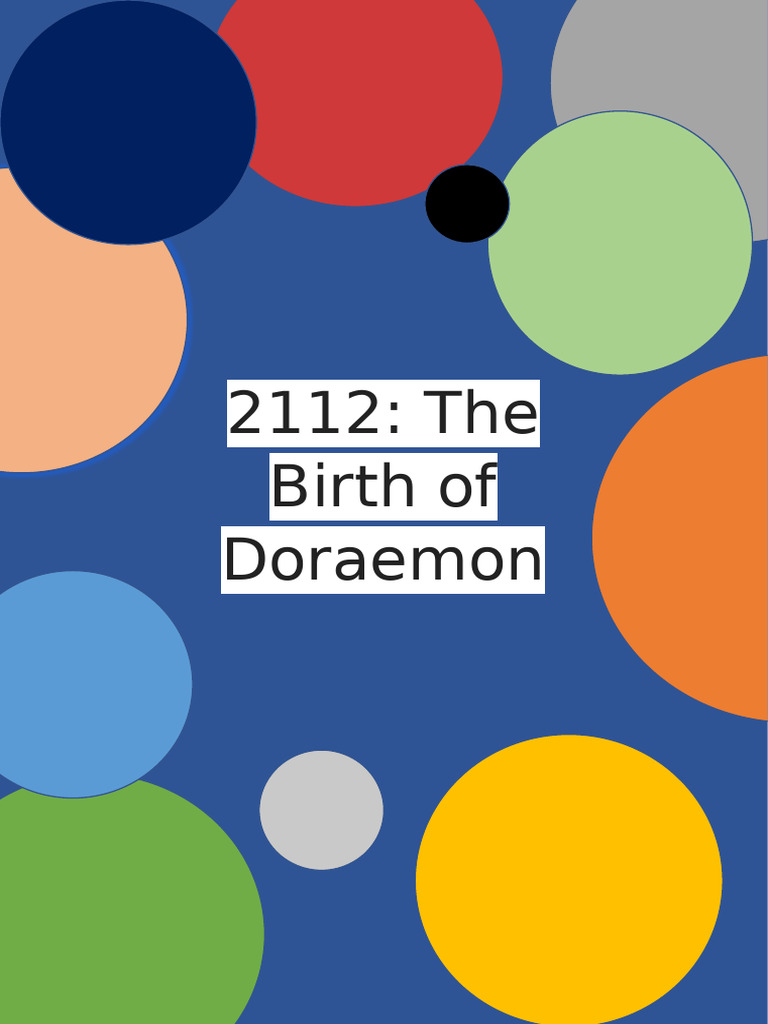 Birth of doraemon | PDF