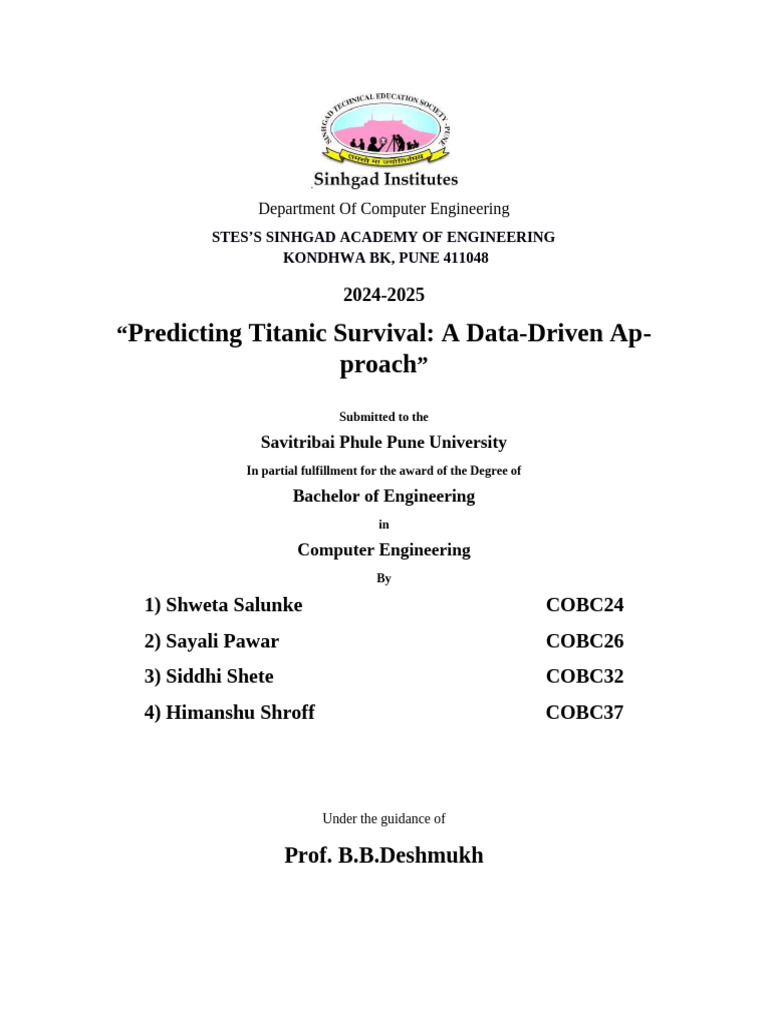 ML Miniproject1 - 11 | PDF