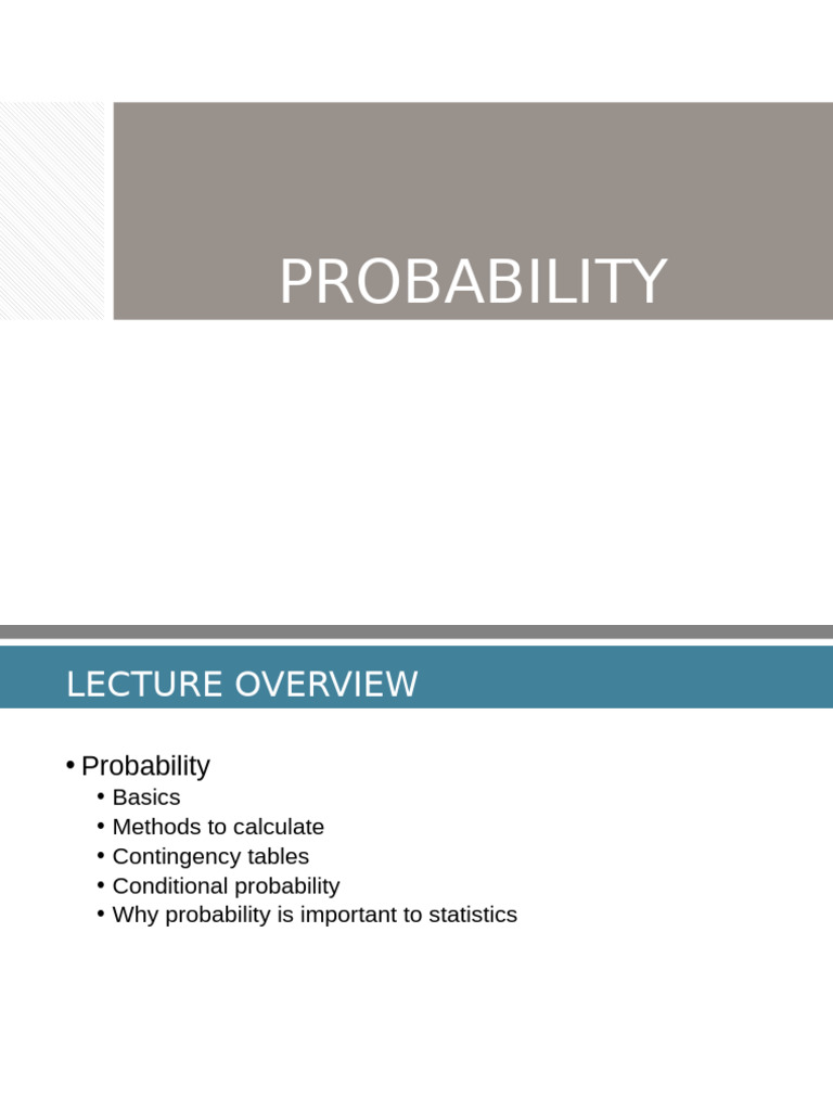 02-4_Biostats_probabilityS20 | PDF