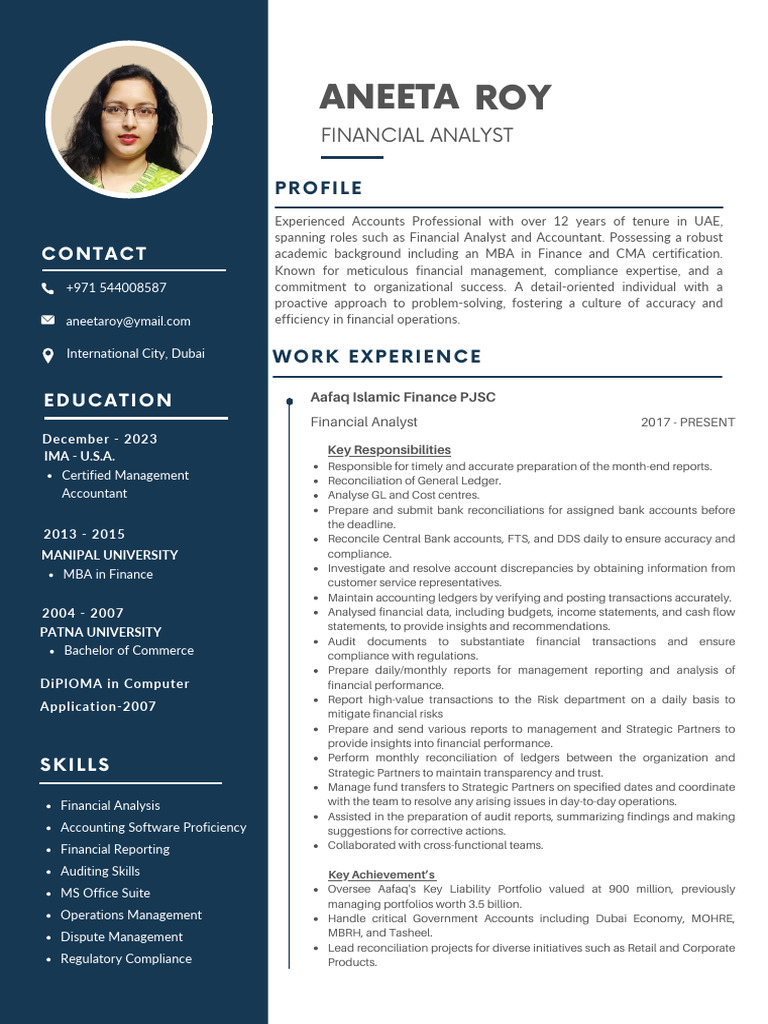 CV-Aneeta 2024-CMA | PDF