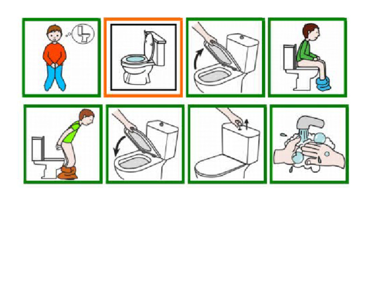 Pictogramas para Ir Al Baño | PDF