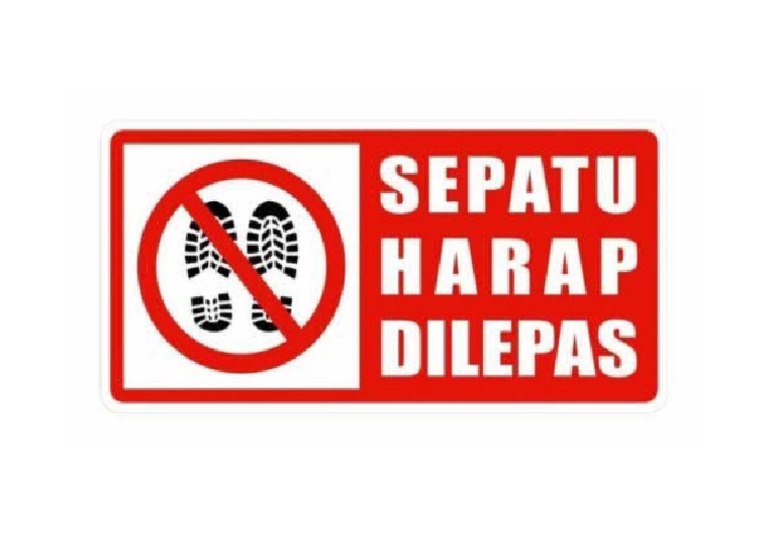 Sepatu Harap Di Buka | PDF