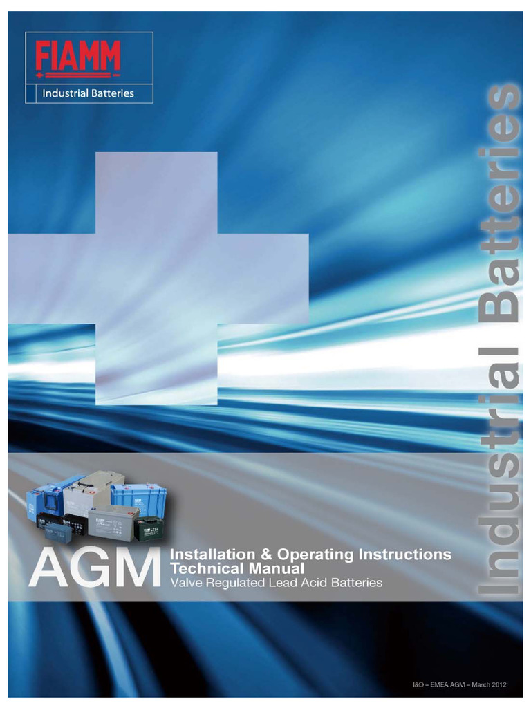 Fiamm - ENGINEERING MANUAL AGM | PDF