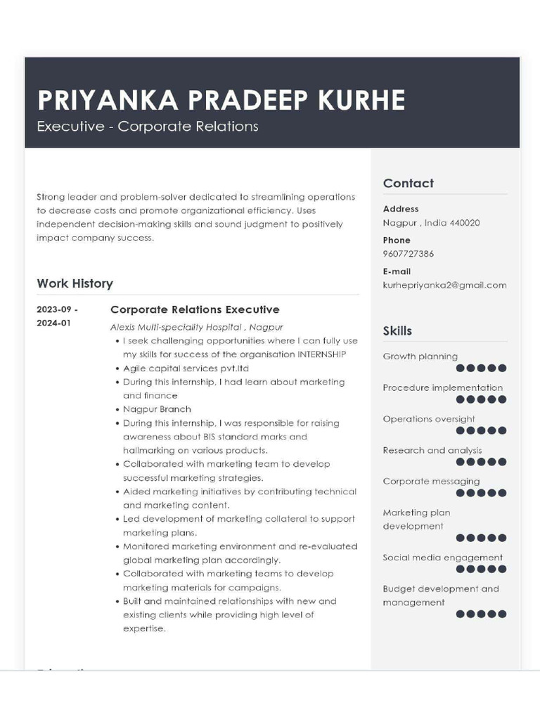 Updated Resume | PDF