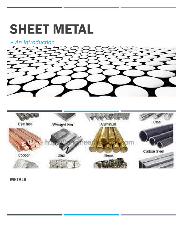Introduction To Sheet Metal | PDF