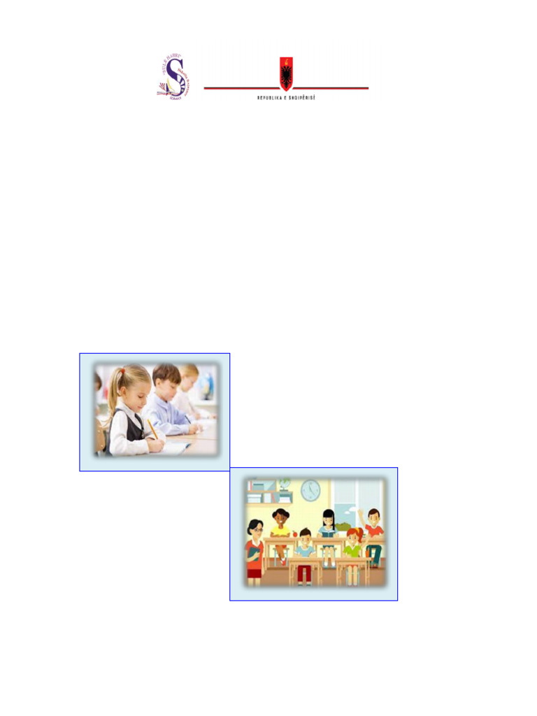 Vleresimi I Te Nxwnit Dhe Per Te Nxene Detyra Me Shkrim Klasa 1 | PDF