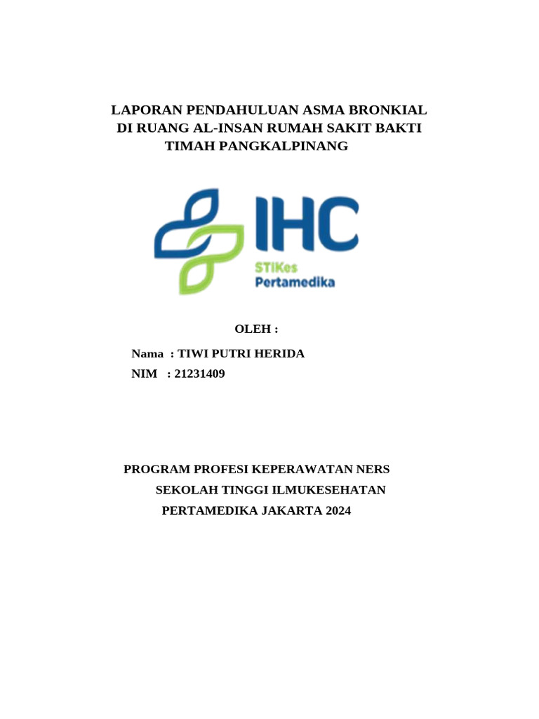 Soca LP Kep. Anak ASMA | PDF