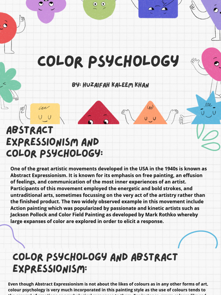 Color psychology ppt | PDF