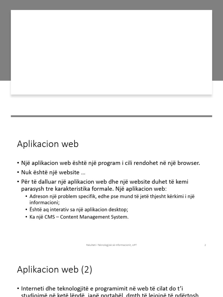 Leksioni 1 | PDF