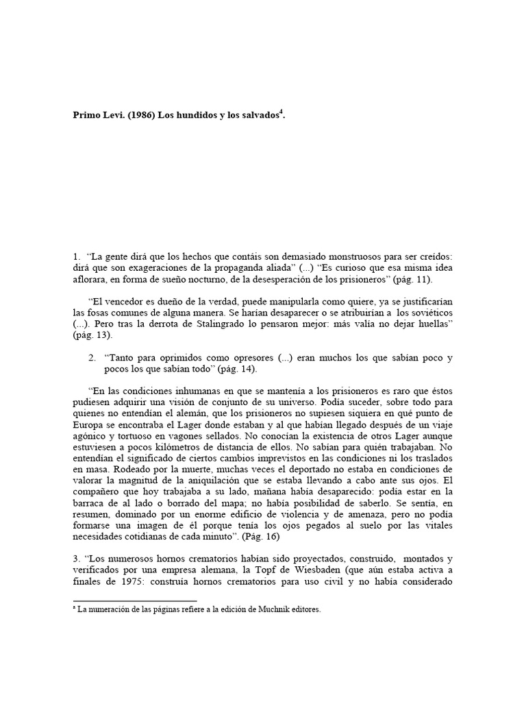 Caso Levi | PDF