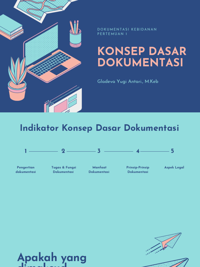 Pertemuan 1 Konsep Dasar Dokumentasi | PDF