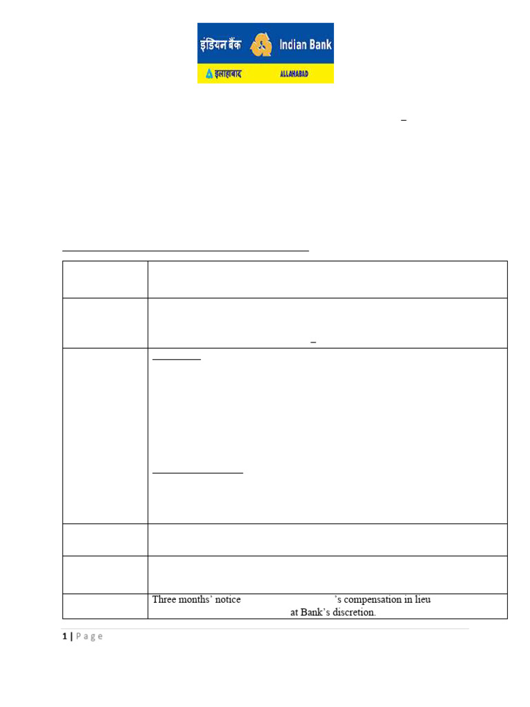 Final Detailed Advertisement For Engagement of Vertical Head RGR | PDF | Banks | Recruitment