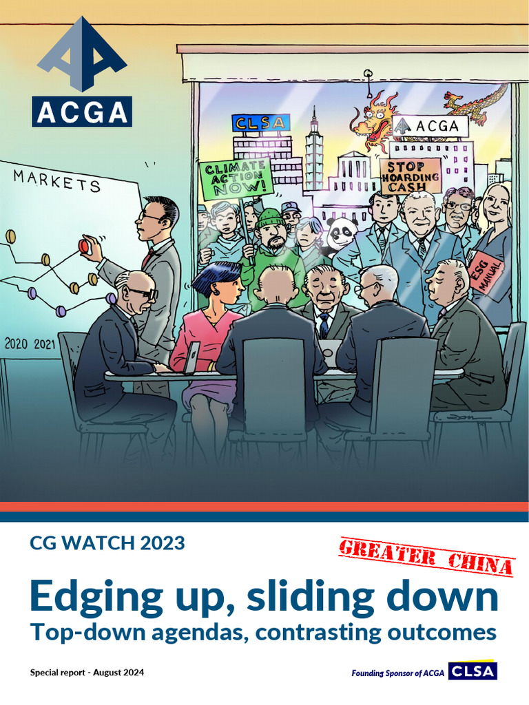 CG Watch 2023_ Edging up, sliding down (Greater China Chapter) | PDF
