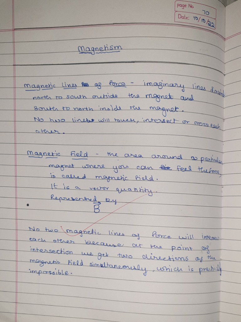 Magnetism Notes | PDF