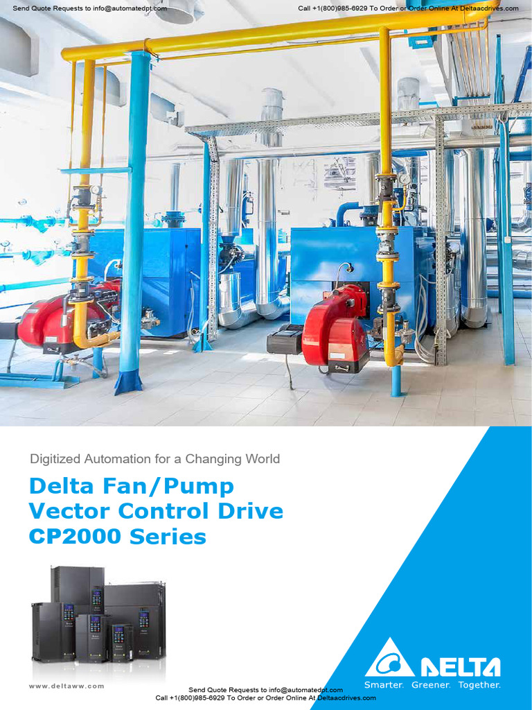 Delta CP2000 Series Catalog | PDF | Alternating Current | Physical ...