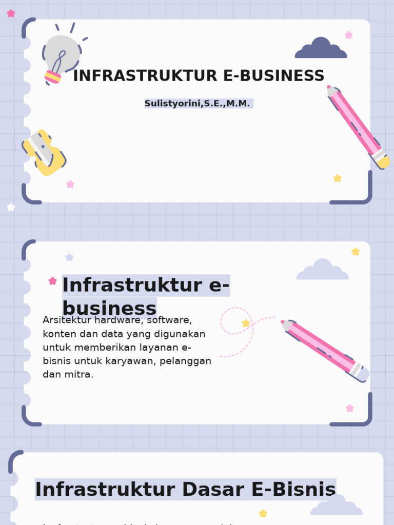 Pertemuan 4. Infrastruktur E-Business | PDF