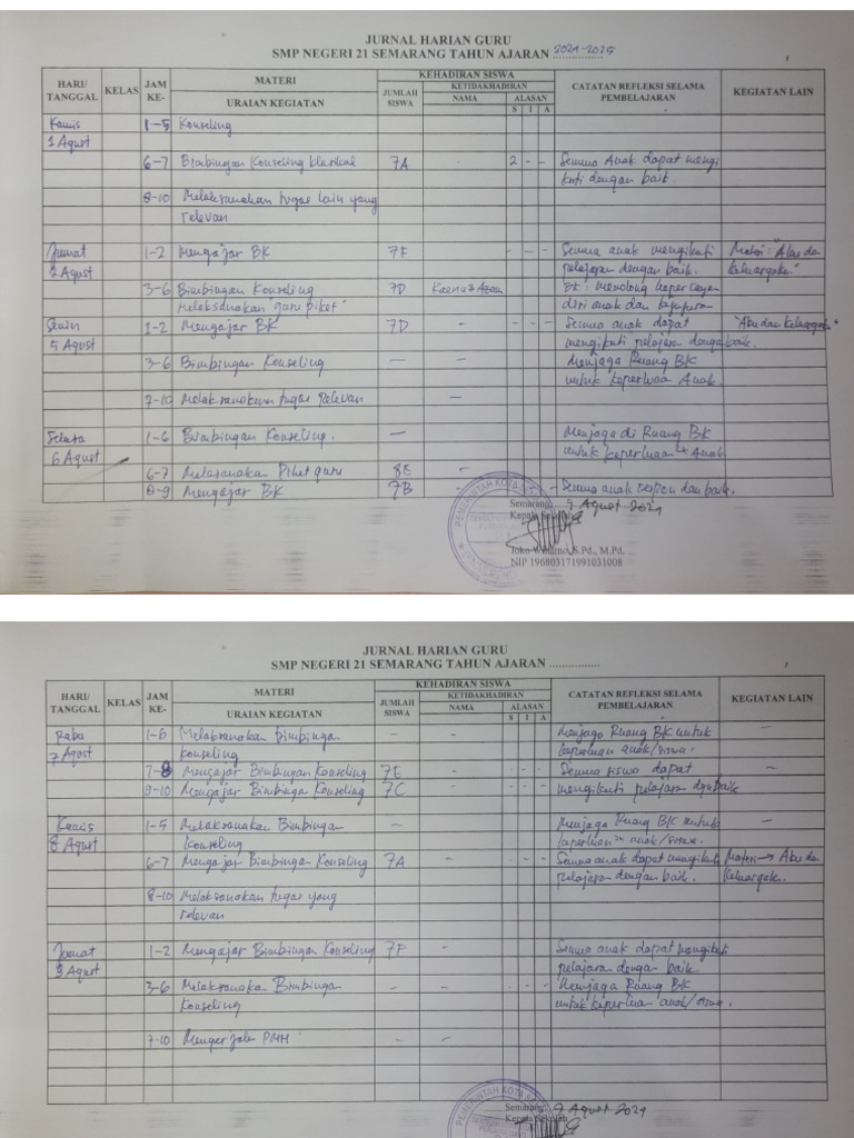 SKP Agust 2024 Eka | PDF