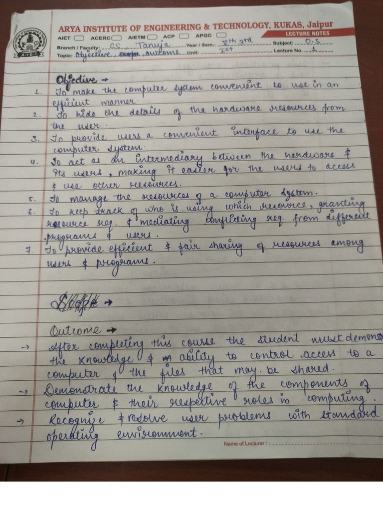 Os Unit 1 Pdf