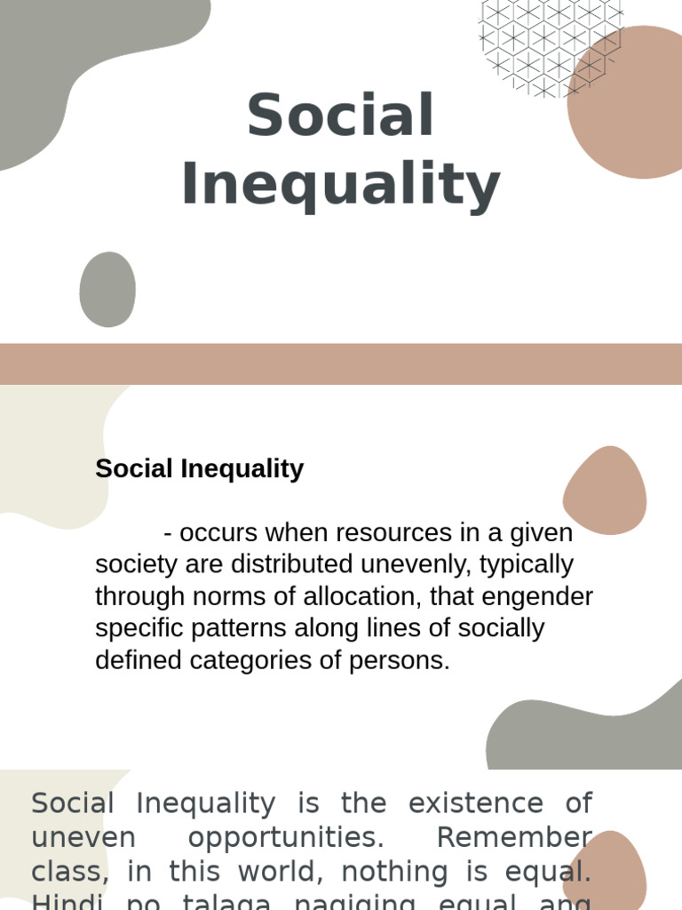 10 Ucsp q2 Module 10 Social Inequality | PDF
