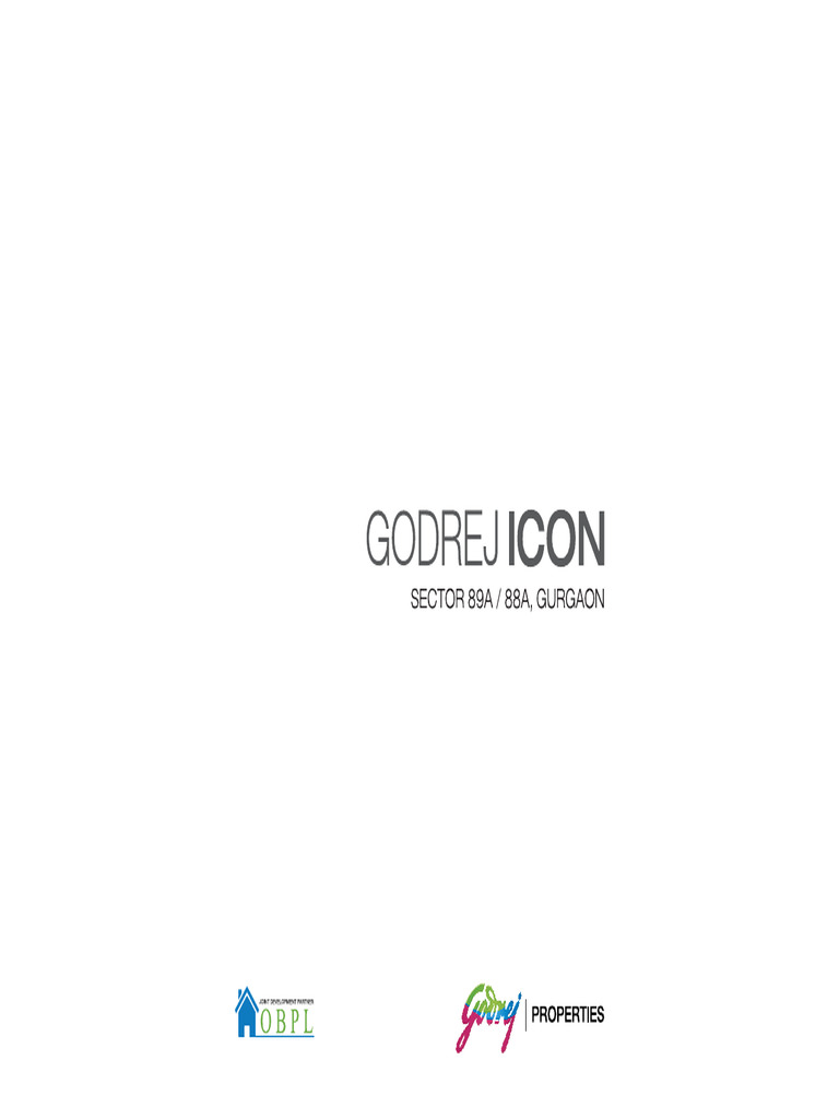 Godrej Icon Gurgaon E Brochure1 | PDF