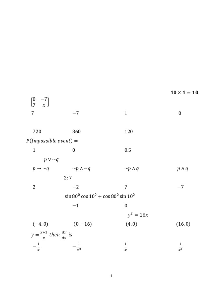 75 Basic Maths MQP 3 | PDF | Mathematics | Teaching Methods & Materials