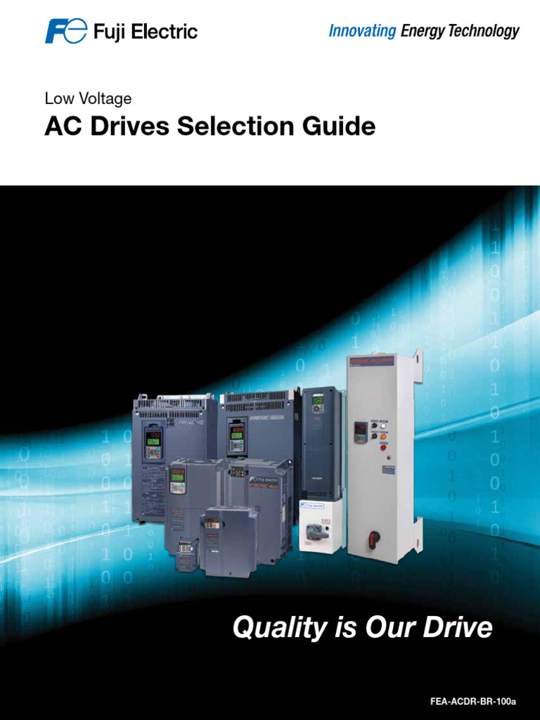 Fuji Electric VFD Selection Guide | PDF | Power Electronics ...