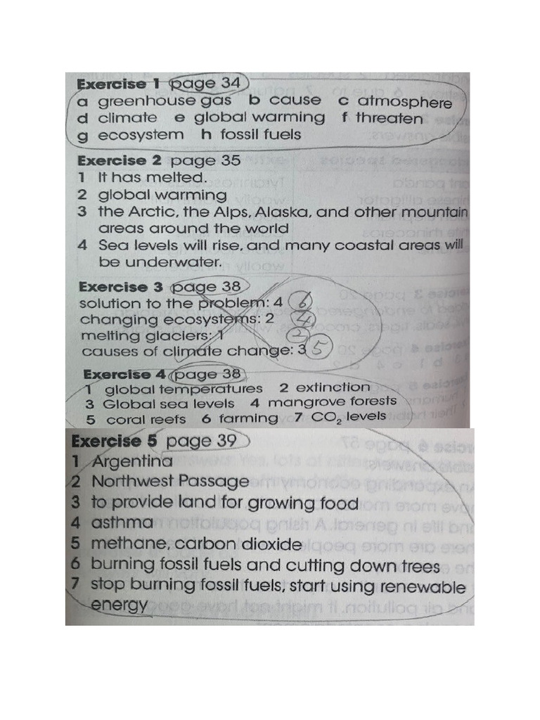 Unit2 (1) 교재정답 | PDF
