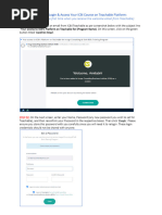 Accessing REGENT Online Portal Guide | PDF | Login | Software