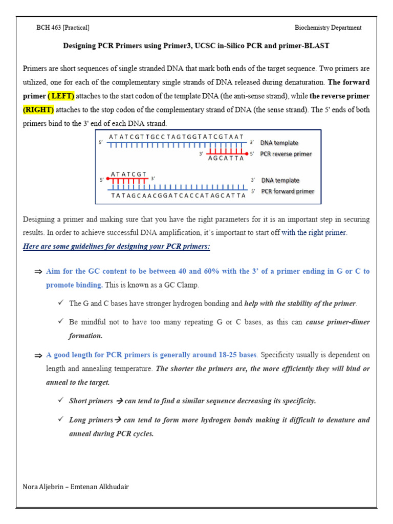 designing_pcr_primers_using_primer3 | PDF