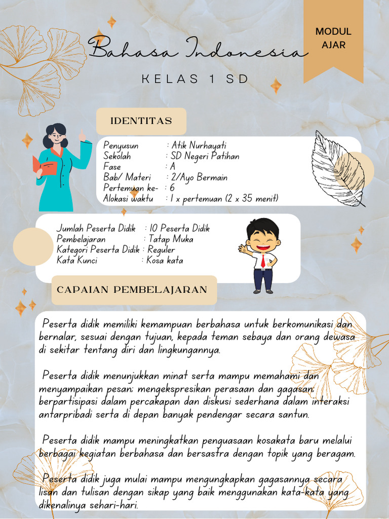 Modul Ajar Kurmer (RPP) Ok | PDF