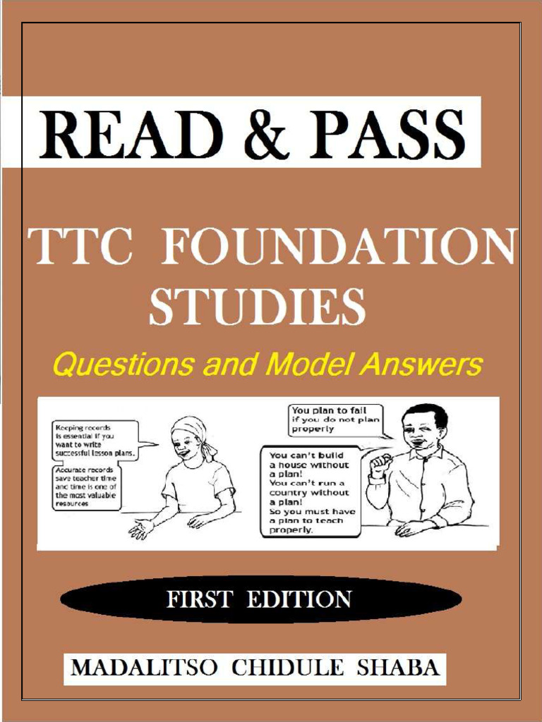 TTC Foundation Studies Questions and Answers. | PDF
