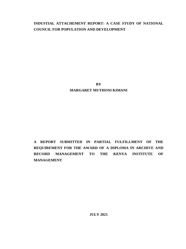 INDUSTIAL ATTACHEMENT REPORT- 2 | PDF