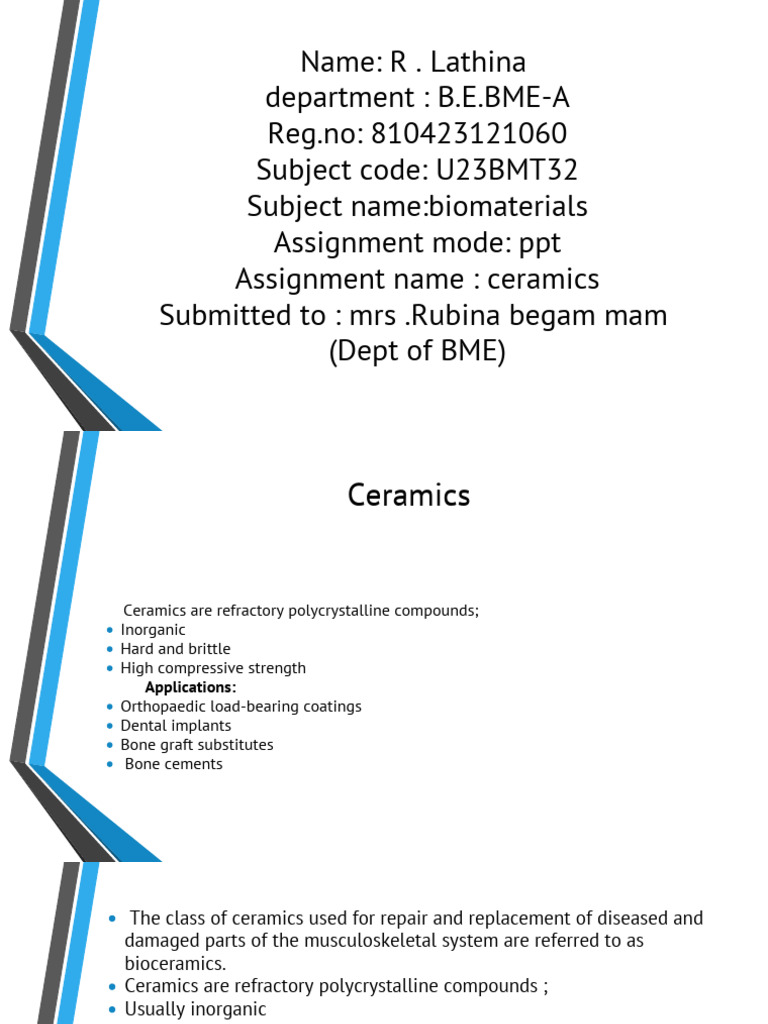Ceramics | PDF
