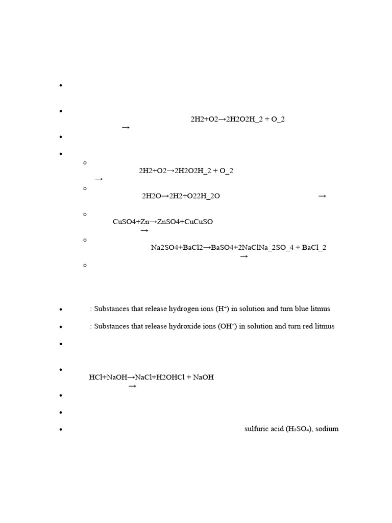 10th Chemistry | PDF
