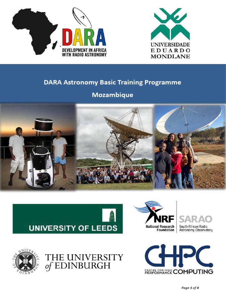 Brochure DARA-AP Basic Training Programme Mozambique | PDF