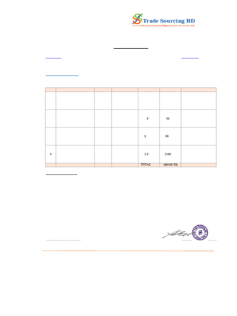 Bombino Express Price Quotation | PDF