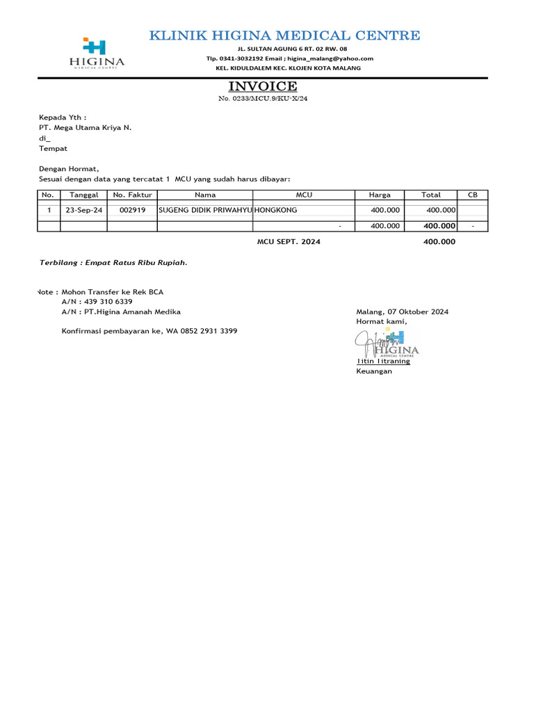 233-PT. Mega Utama Kriya N.mcu.9.12 | PDF
