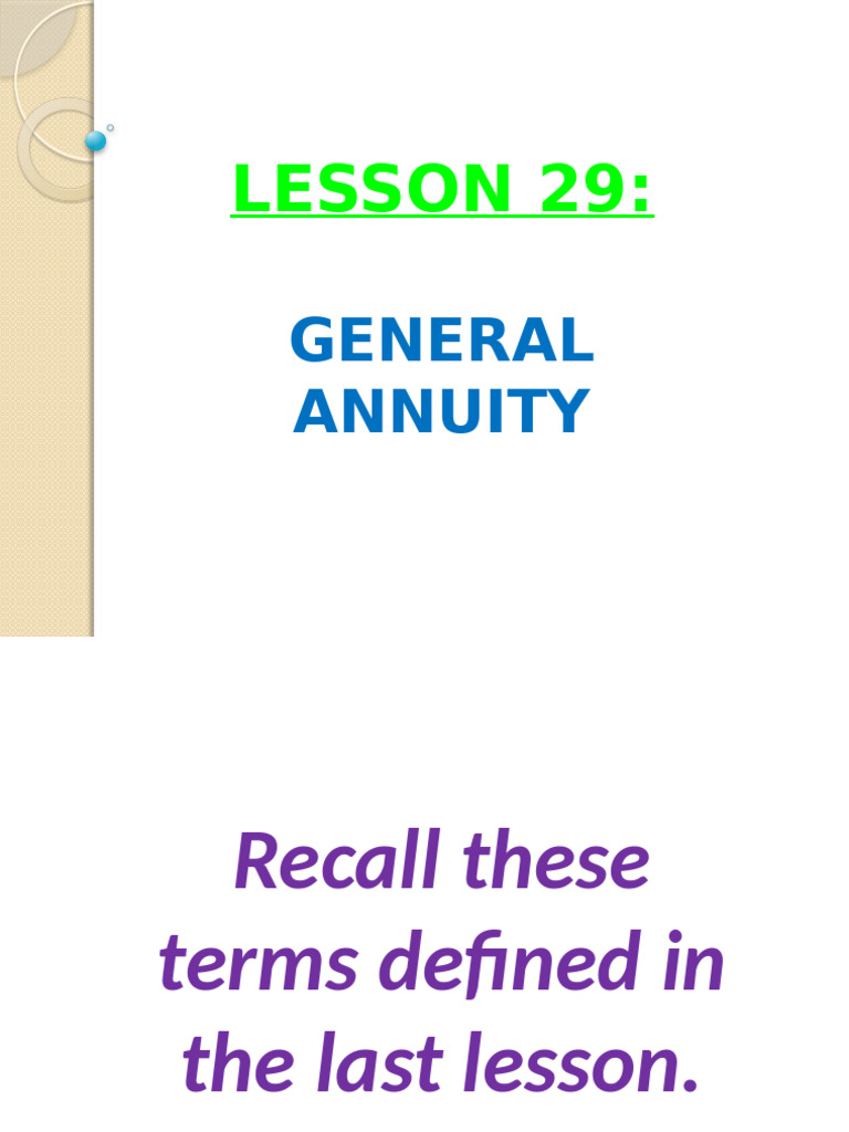 Lesson 29.gen - Math.2nd QRT | PDF