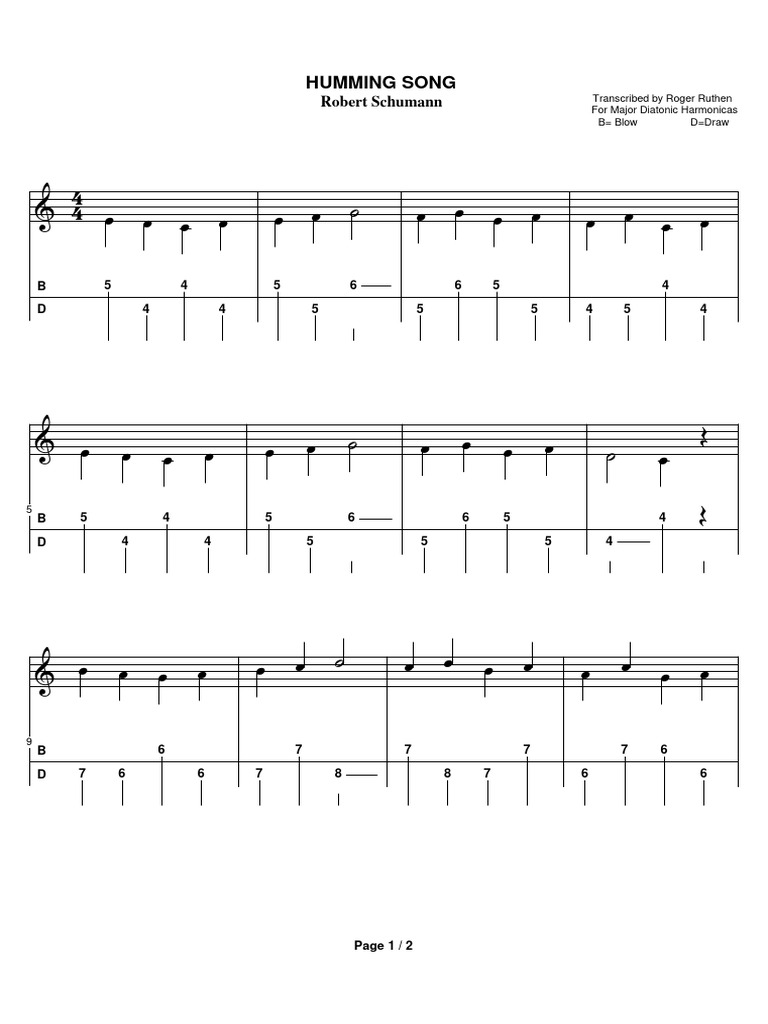 Humming Song | PDF