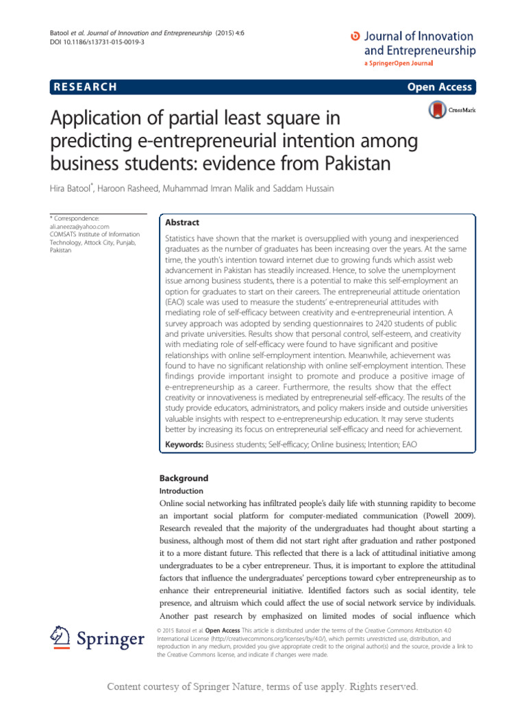 Erratum To Application of Partial Least Square in | PDF