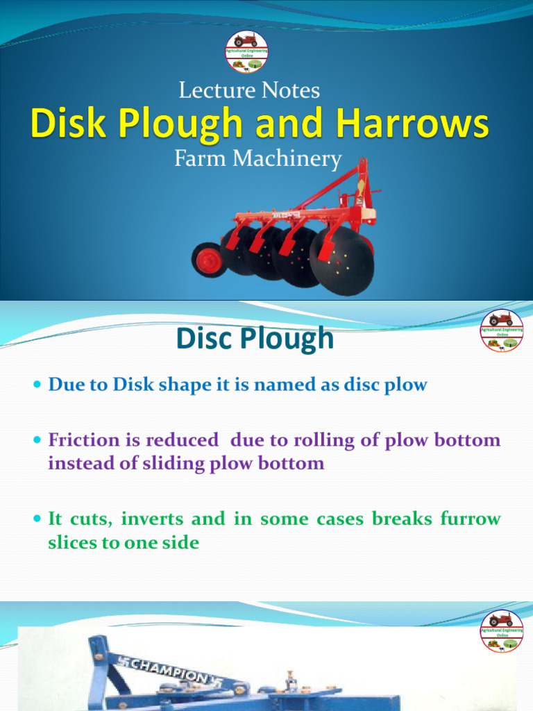 Disk Plow | PDF