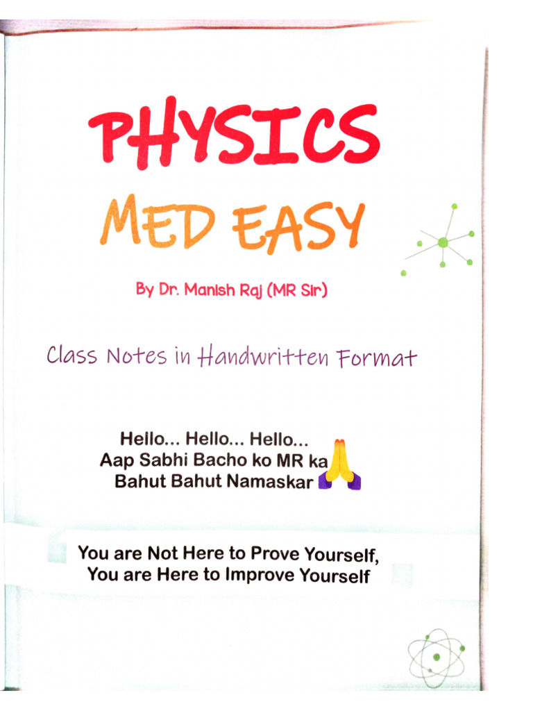 Physics Med Easy | PDF