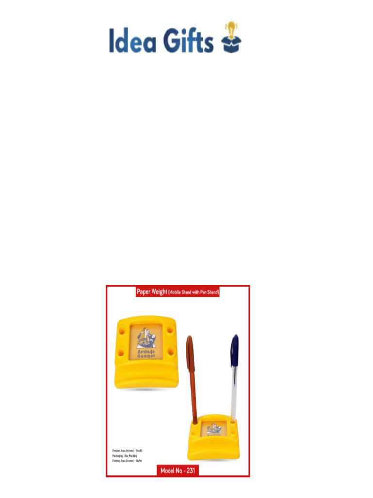 Customized Paper Weight With Logo and Printing | PDF
