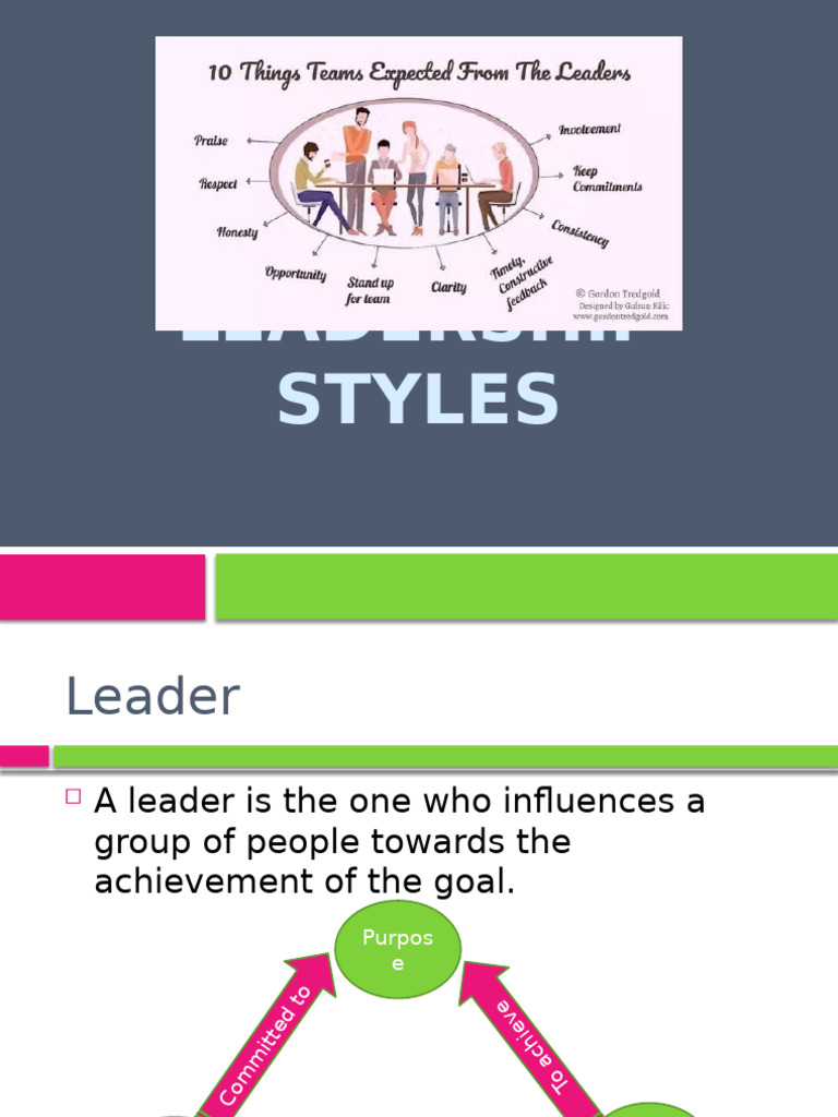 Leadership Styles | PDF
