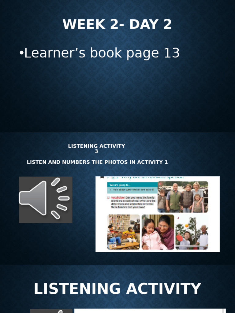 Week 2 - Day 2 Level 4 English | PDF